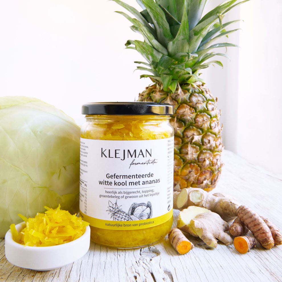 Gefermenteerde witte kool met ananas | Klejman Fermentista